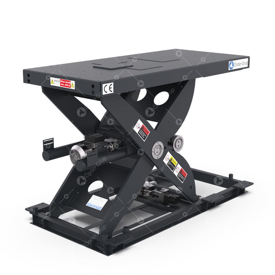 Scissor lift table - ESP.V - ONDER GRUP MAKİNE - mechanical ...