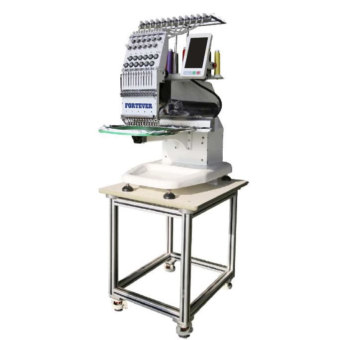 Single-head embroidery machine - FORTEVER FT-1201S - Elestar - computerized