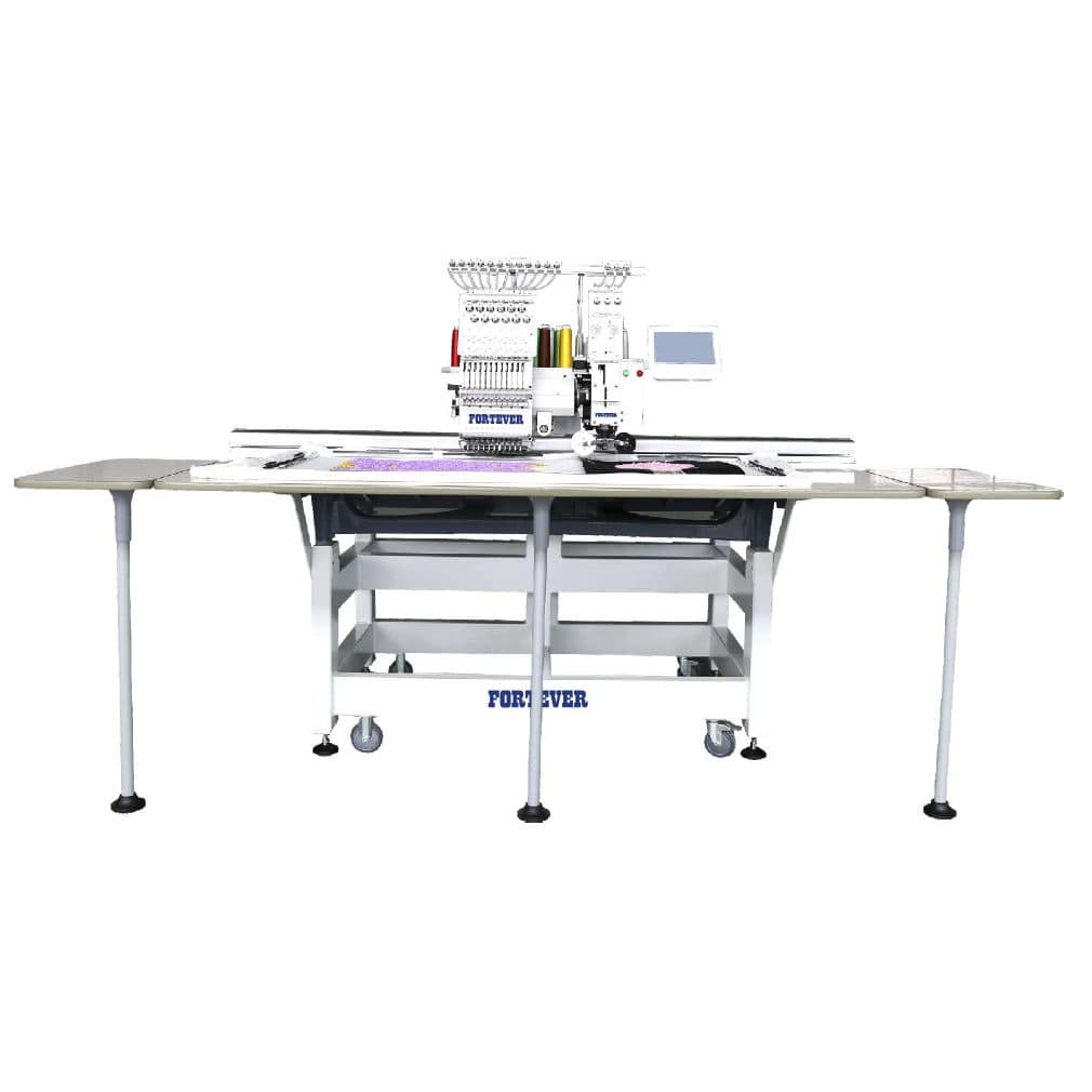 Single-head embroidery machine - FORTEVER FT1201+1PD - Elestar