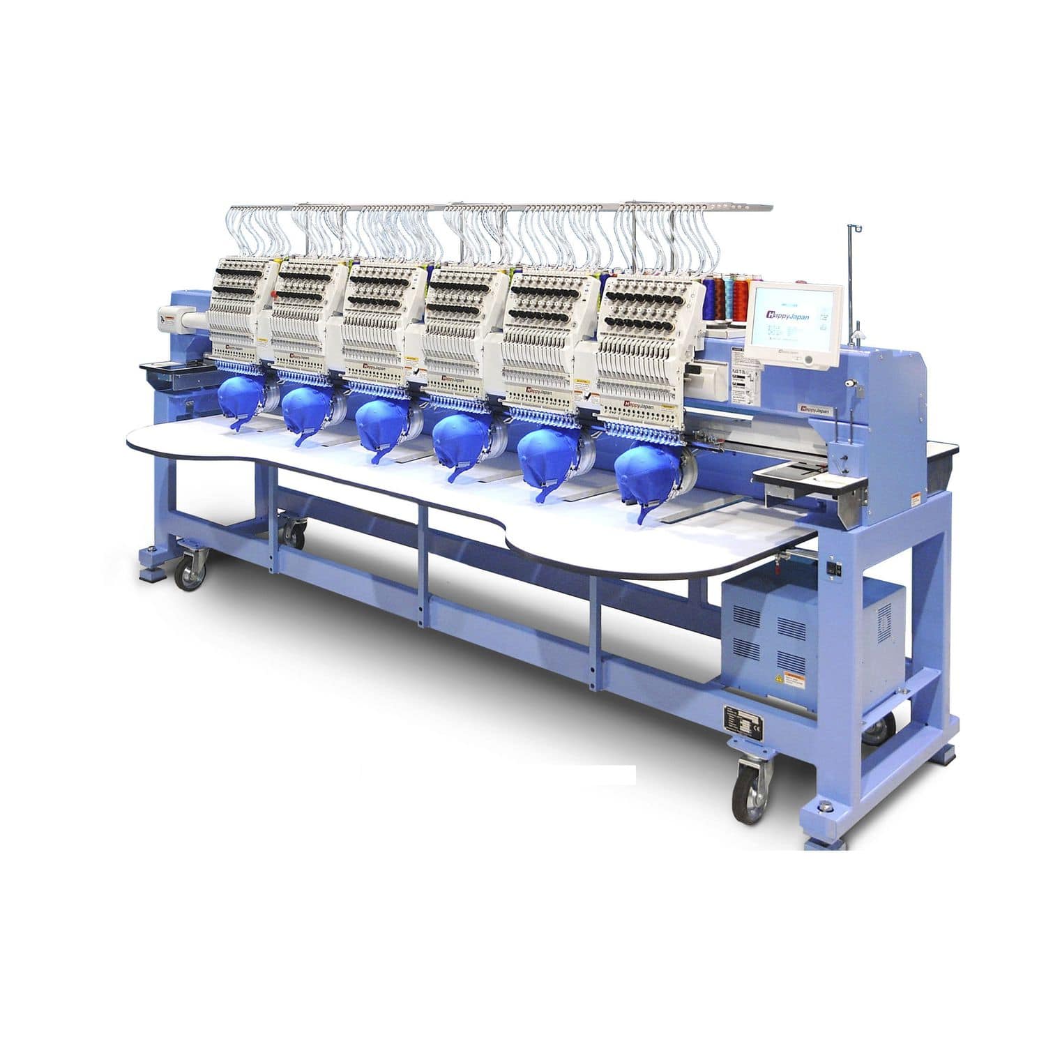Multi-head embroidery machine - HCR3-X1506 - Texmac - high-speed