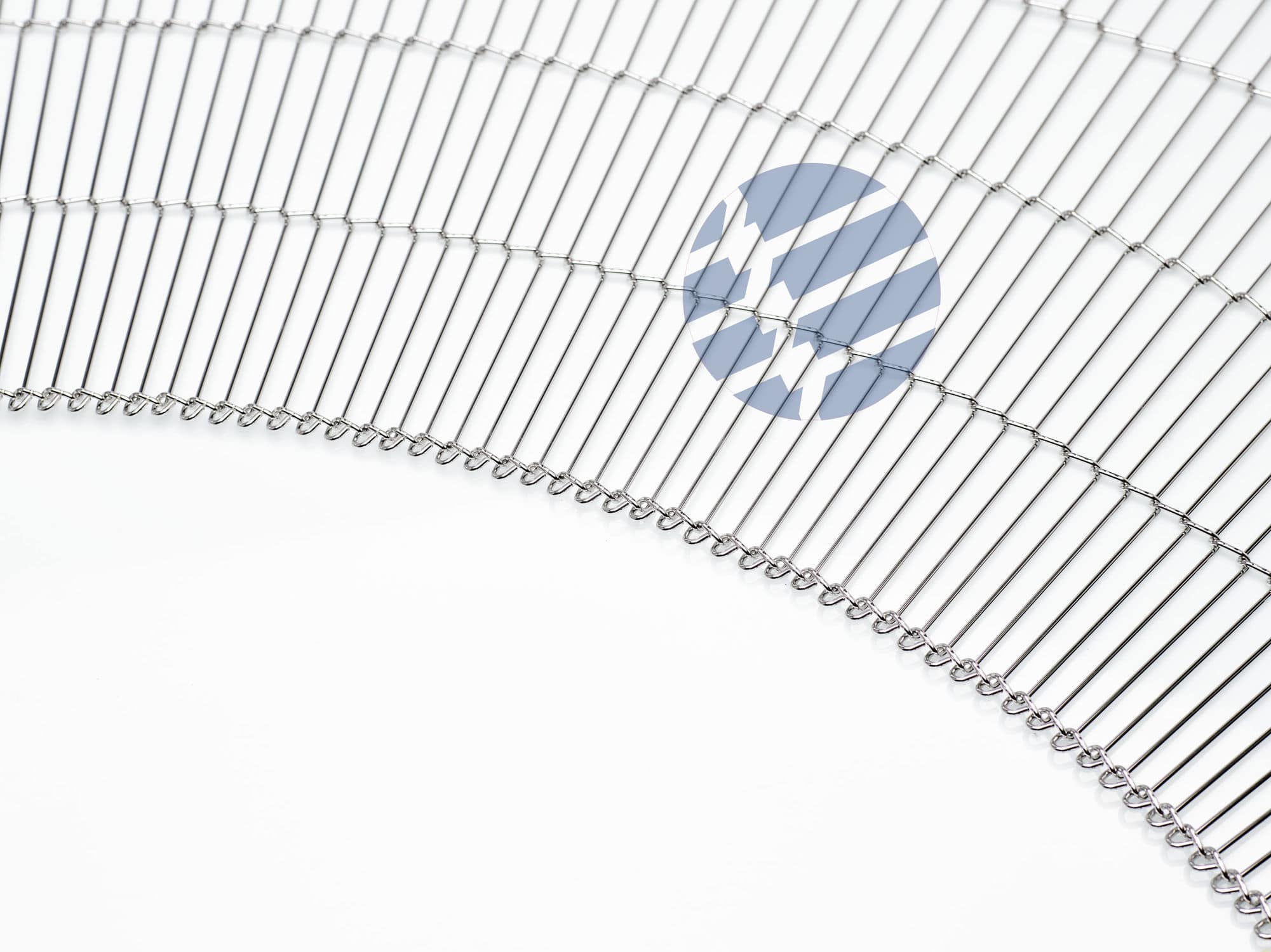 Wire mesh conveyor belt - Flex-Turn® - Wire Belt Company Osterloh GmbH ...