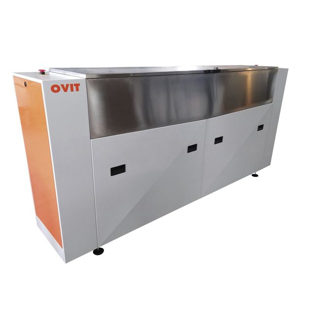 Water cleaning machine - Aniloxmatic - OVIT srl - by rotation/agitation ...