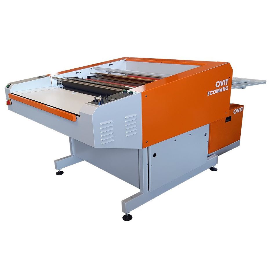 Offset plate cleaning machine - Platematic - OVIT srl - stainless steel