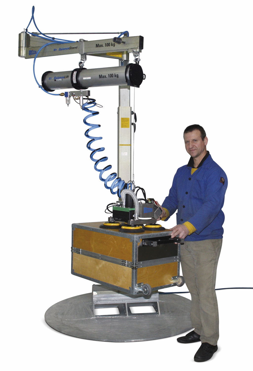 Manipulator with suction cup - BalanceLift series - EXPRESSO - for boom ...