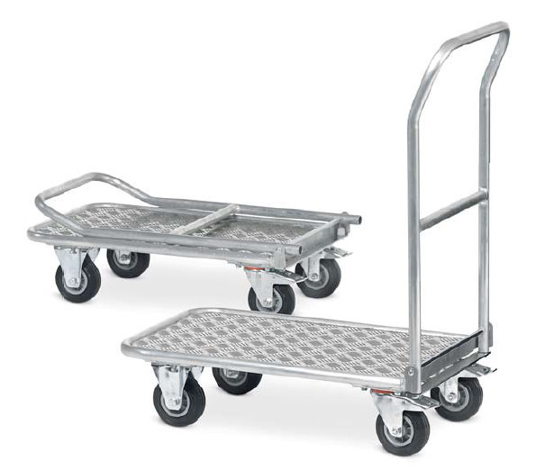 Handling cart - EXPRESSO - aluminum / multipurpose / folding