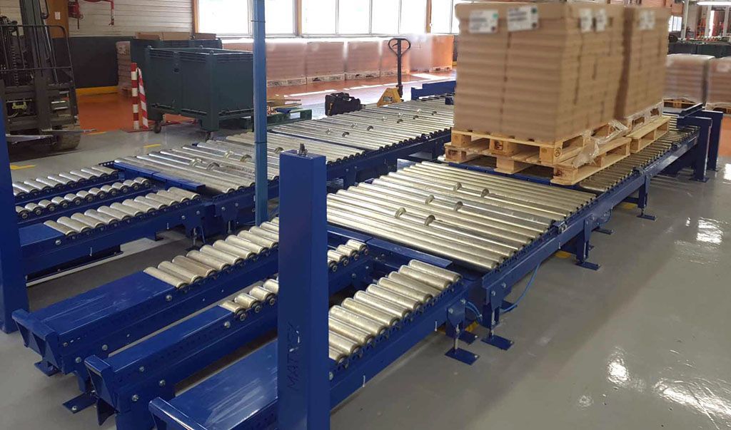 Roller conveyor - TRPG - Matrex - driven roller / transport / storage