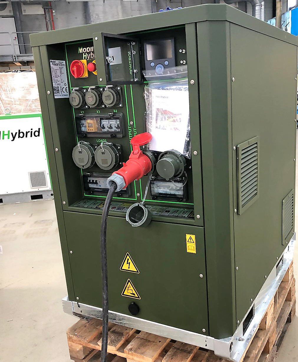 Hybrid generator set - MobilHybrid MH12 - MobilHybrid by PV4Life GmbH ...