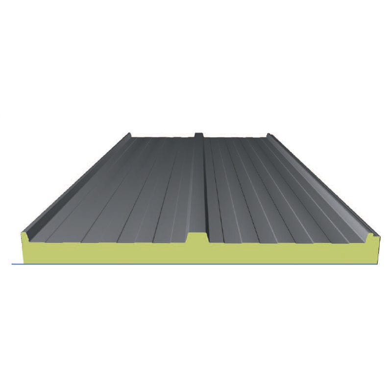 Polyurethane core sandwich panel - Ais Agro Tap - panelais - steel facing