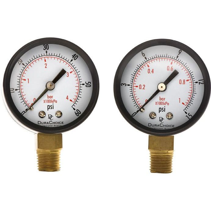 Dial pressure gauge - Whitman Controls Corporation - threaded / Bourdon ...