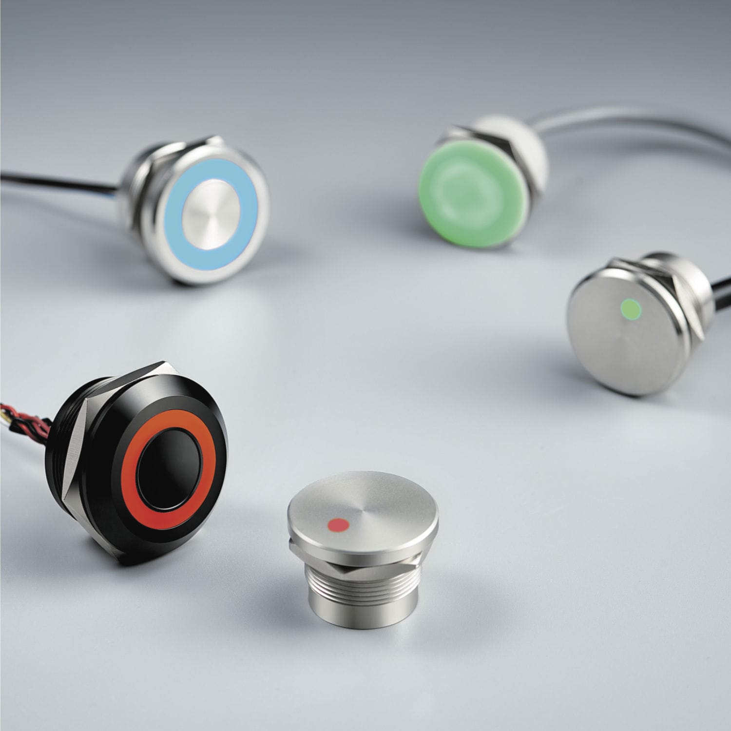 Piezo push-button switch - LUPO series - TactHill by Kynoppe - vandal ...