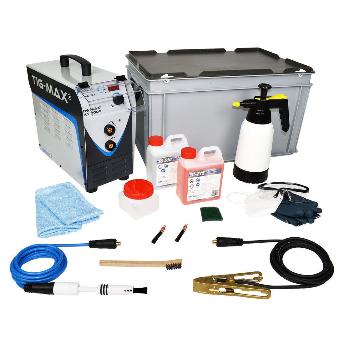 Electrolytic weld cleaning machine - TIG-MAX® XT 7000 - HSF Group GmbH ...