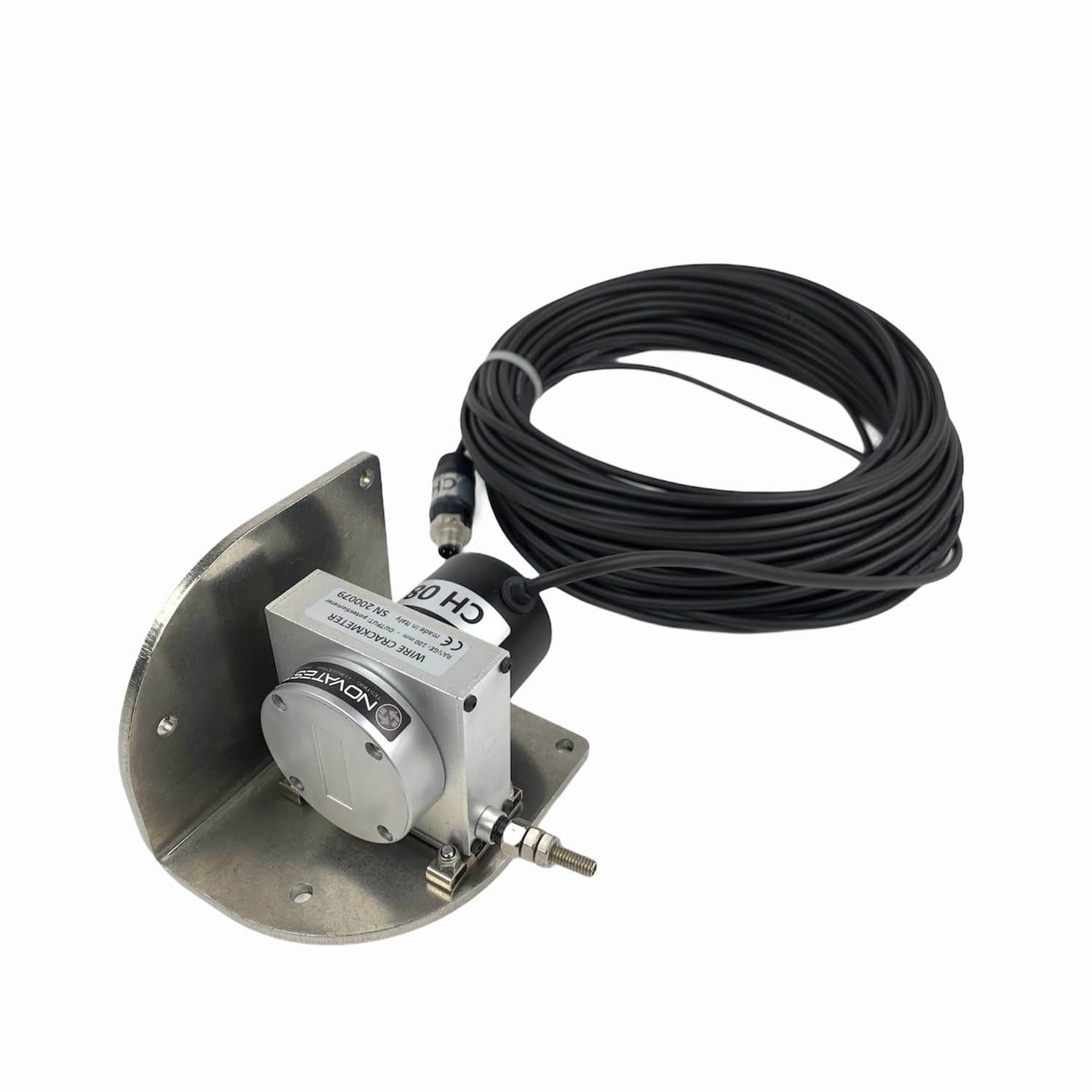 Draw-wire displacement sensor - NOVA TRF100 - Novatest - potentiometer ...