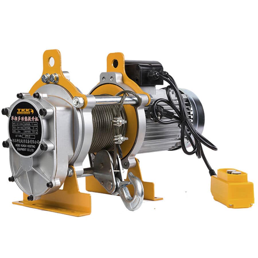Electric winch - GF-800A - TKk Hoists - wire rope / lifting / 380 V
