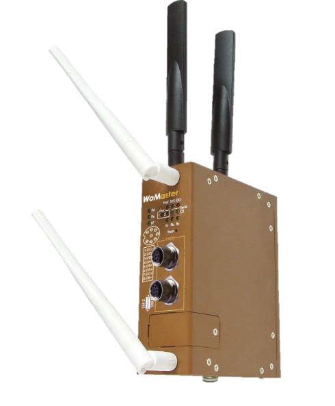 LTE communication router - WR322A-M12 - WoMaster - high-speed / industrial
