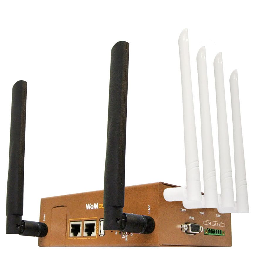 Cellular communication router - WR322GR-WLAN-LTE 2C - WoMaster - data ...