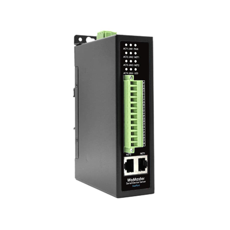 Modbus device server - NPS5431S - WoMaster - Ethernet / RS-485 / LAN