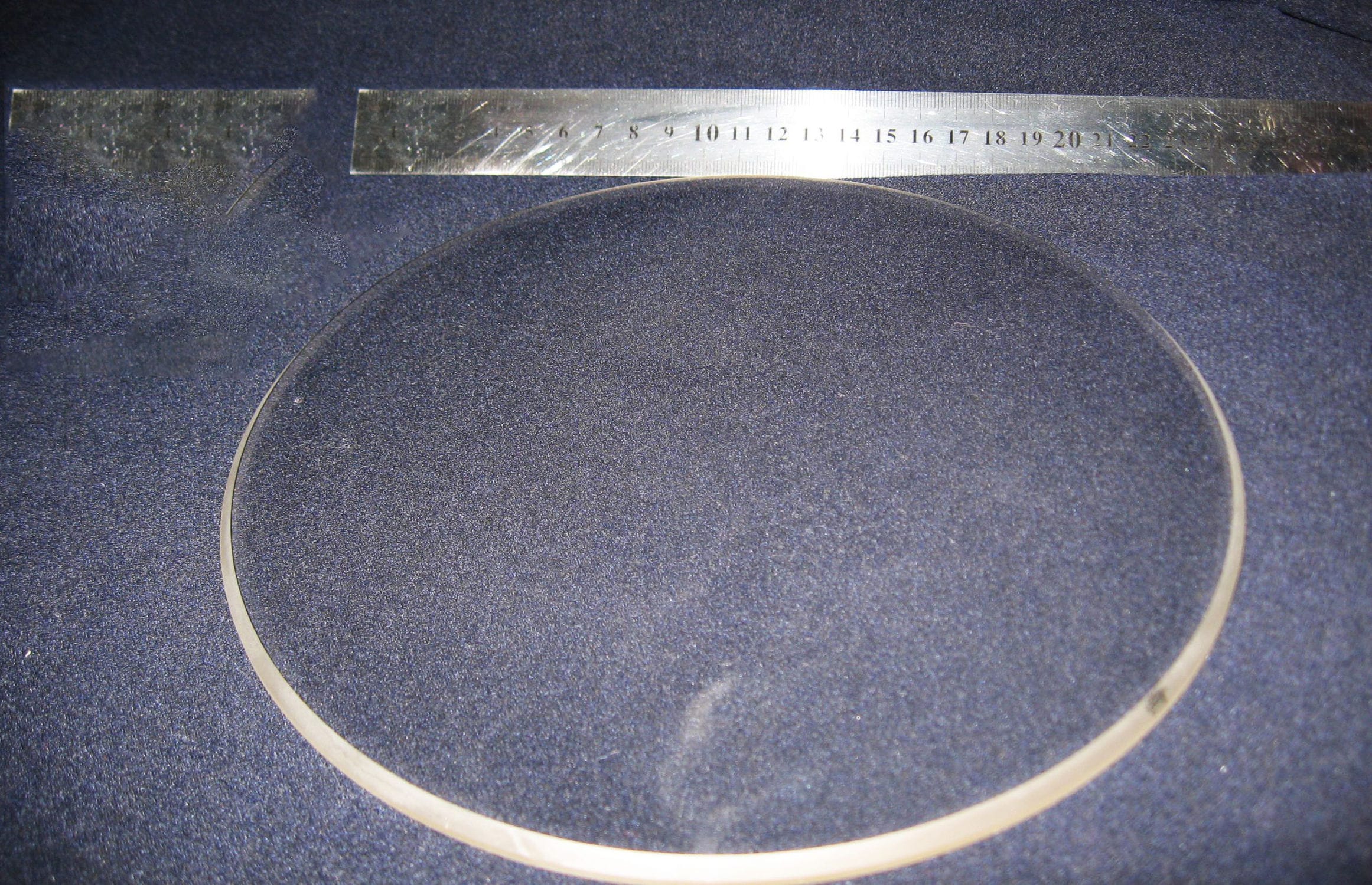 Large optical window - ARD Optics - round / sapphire