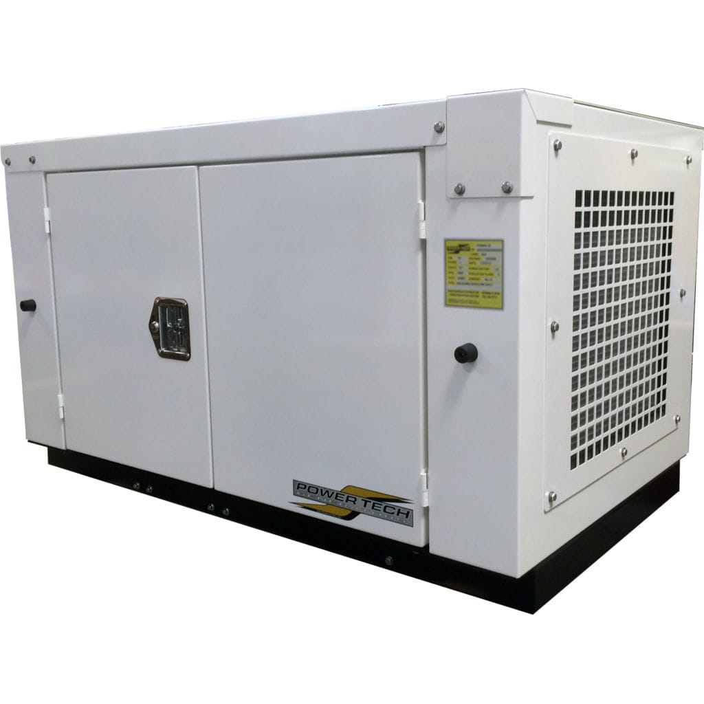 Gasoline engine generator set - PTGK12Si - Power Tech Mobile Generators ...