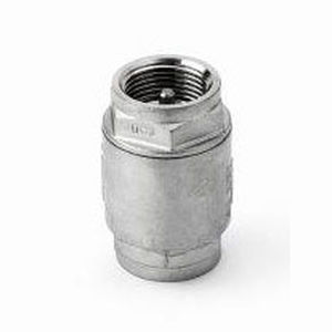 Disc check valve - Intertubi - for water / threaded / stainless steel