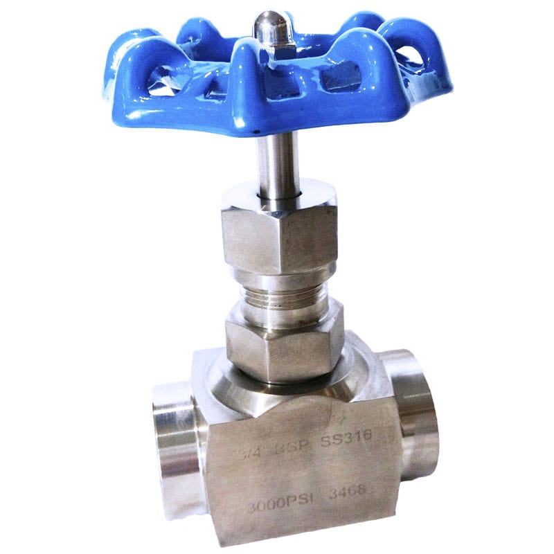 Needle valve - Intertubi - with handwheel / for water / threaded
