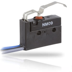 Lever switch - NM09 - CHERRY - single-pole / electromechanical / snap ...