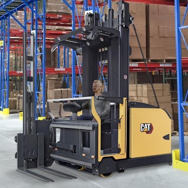 Electric turret truck - NVT series - Cat Lift Trucks - ride-on / VNA ...