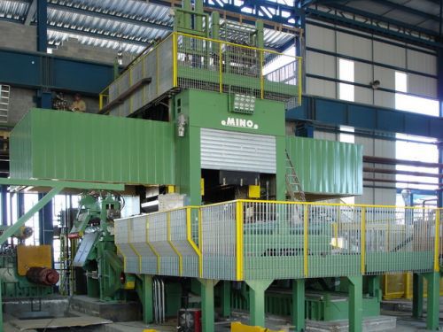 Cold rolling mill - Type B - MINO SPA - four-high / for carbon steel