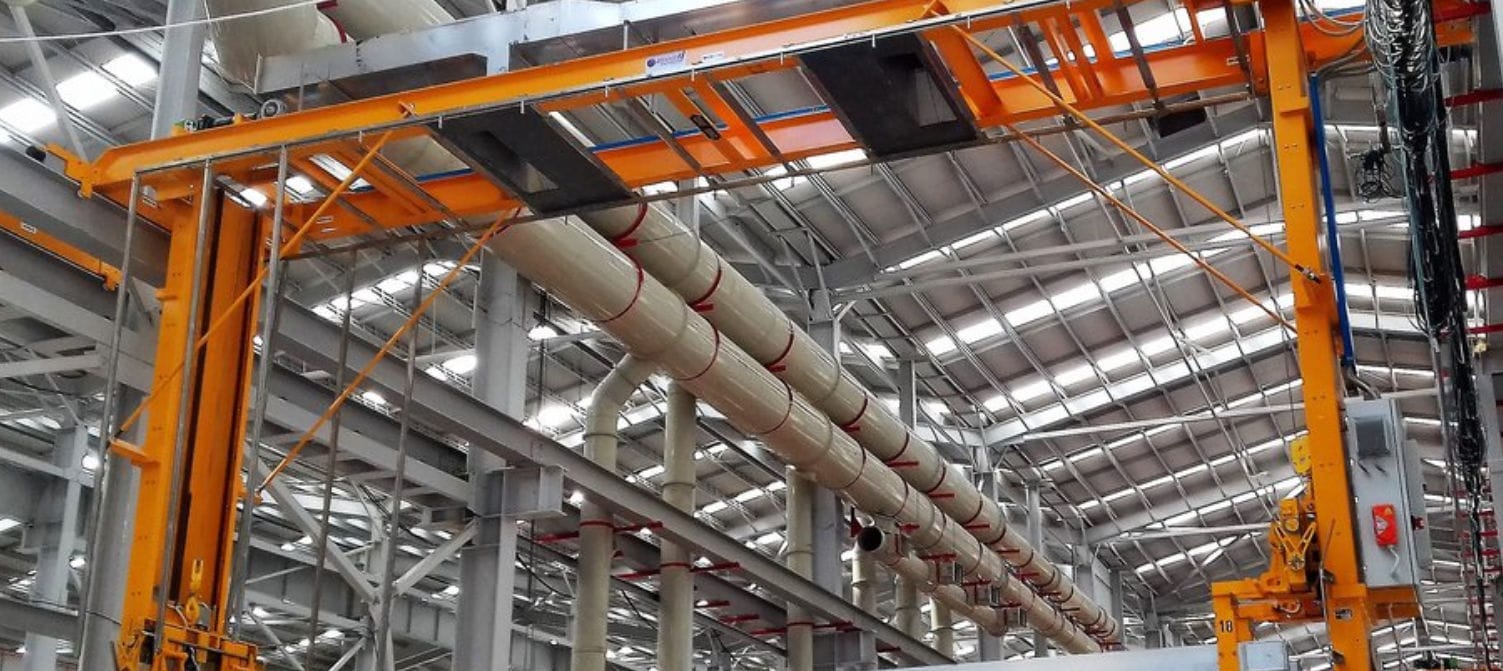 Fixed crane - MONTI ENGINEERING SRL - handling / loading / unloading