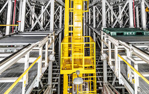 Stacker crane - AS/RS - HANWHA MACHINERY