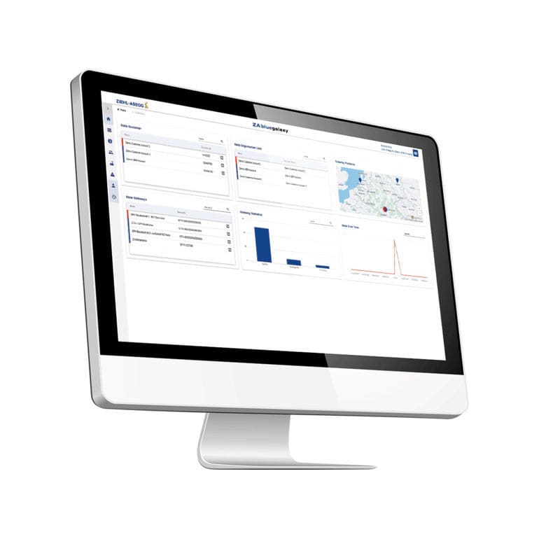 Analysis software - ZABLUEGALAXY - ZIEHL-ABEGG - interface / monitoring ...