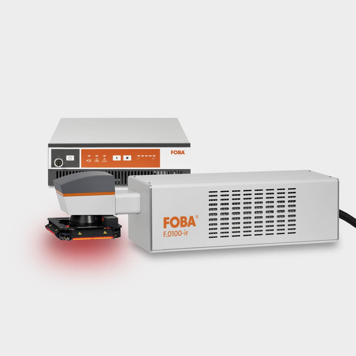 Pulsed laser system - F.0100-ir - FOBA Laser Marking + Engraving ...
