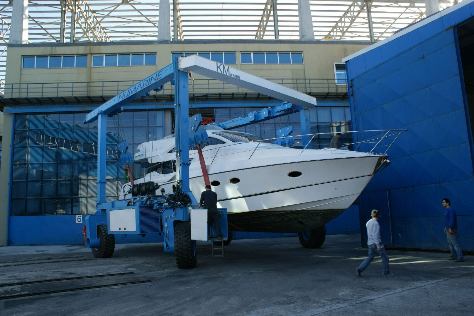 Heavy load travel lift - KM KUMSAN CRANE SYSTEMS - U-shaped