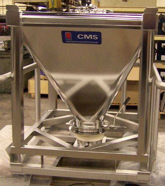 Container emptying system - CMS - CMS Conteneurs Manutention Stockage