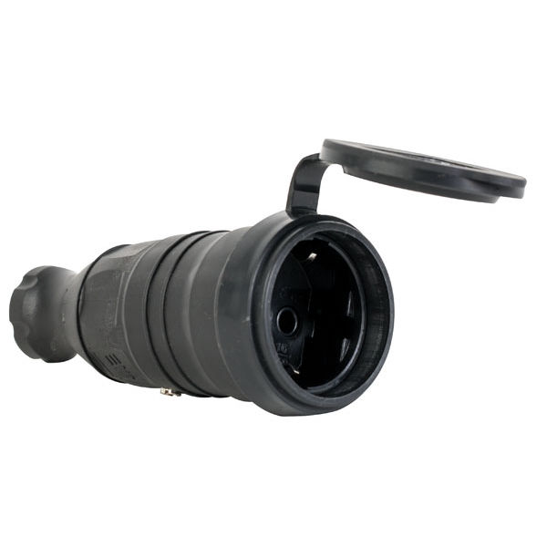 IP44 electrical socket - 404010 - Mete Enerji - 2-pole / Schuko type