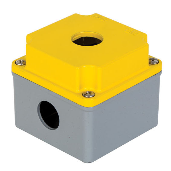 Single-button push-button box - 402600 - Mete Enerji - IP67 / aluminum ...