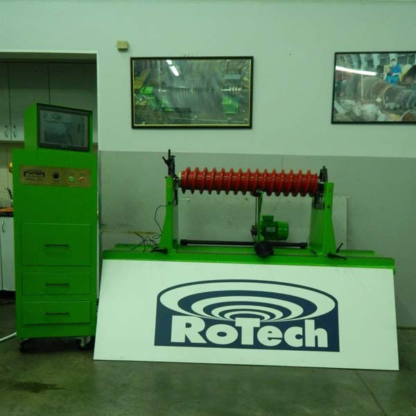 Horizontal balancing machine - HBM 200 - RoTech - for rotors ...