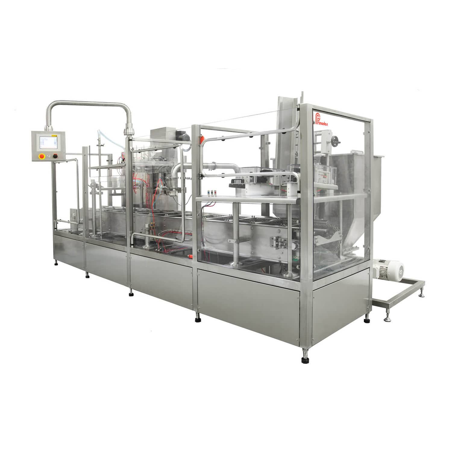 Bucket filling and closing machine - RT LINE - Primodan A/S