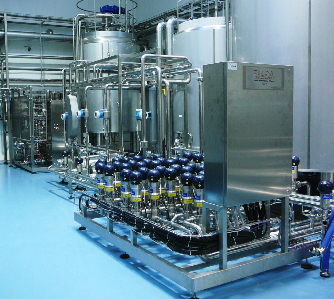 Preparation area - REDA S.p.A.