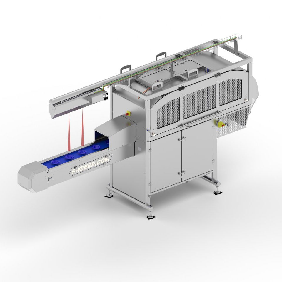 Cauliflower floretting machine - Sweere - Food Processing Equipment BV