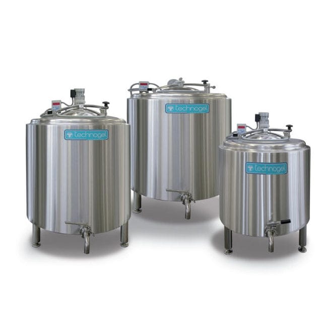 Storage tank - TM Series - Technogel S.P.A. - ice cream / stainless ...