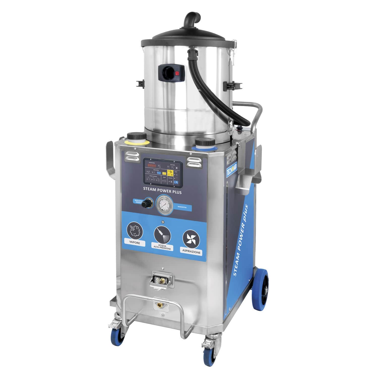 Three-phase steam cleaner - STEAM POWER PLUS - Tecnovap - with tank ...