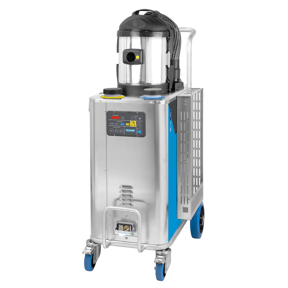 Three-phase steam cleaner - STEAM BOX VAC PRO - Tecnovap - with tank ...