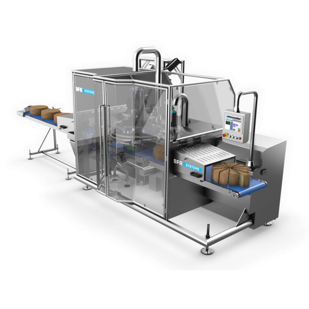 Cheese cutting machine - ERMA TPF 50F - BFR Systems