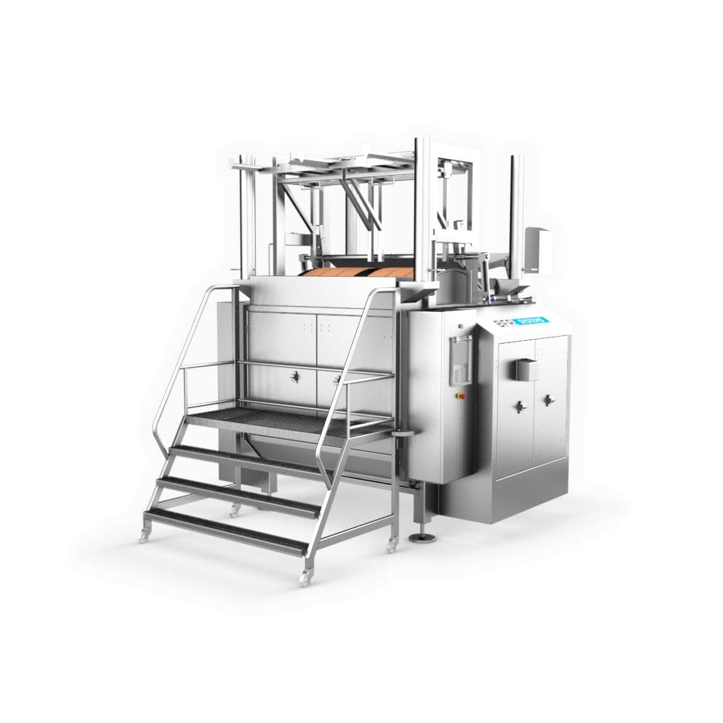 Drum industrial cooker - 1000 CT, 1300 CT - BFR Systems - steam / for fish