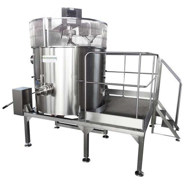 Cheese cooking unit - Professional - Due Ci Inox Snc - with mixer