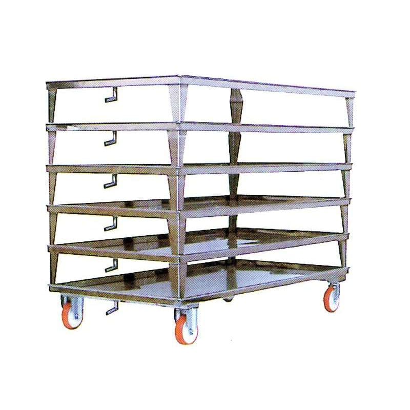 Cheese trolley - Due Ci Inox Snc - storage / handling / stainless steel