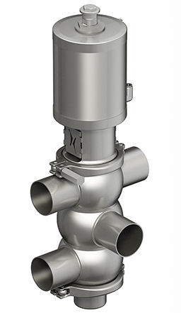 Plug valve - SC - Evoguard GmbH - pneumatic / pneumatically-operated ...