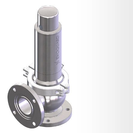 Stainless steel safety valve - P - Evoguard GmbH - gas / air / for tanks