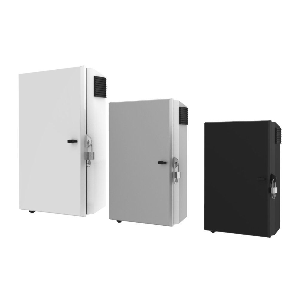 Storage cabinet - Fabcon - wall-mount / industry / vertical
