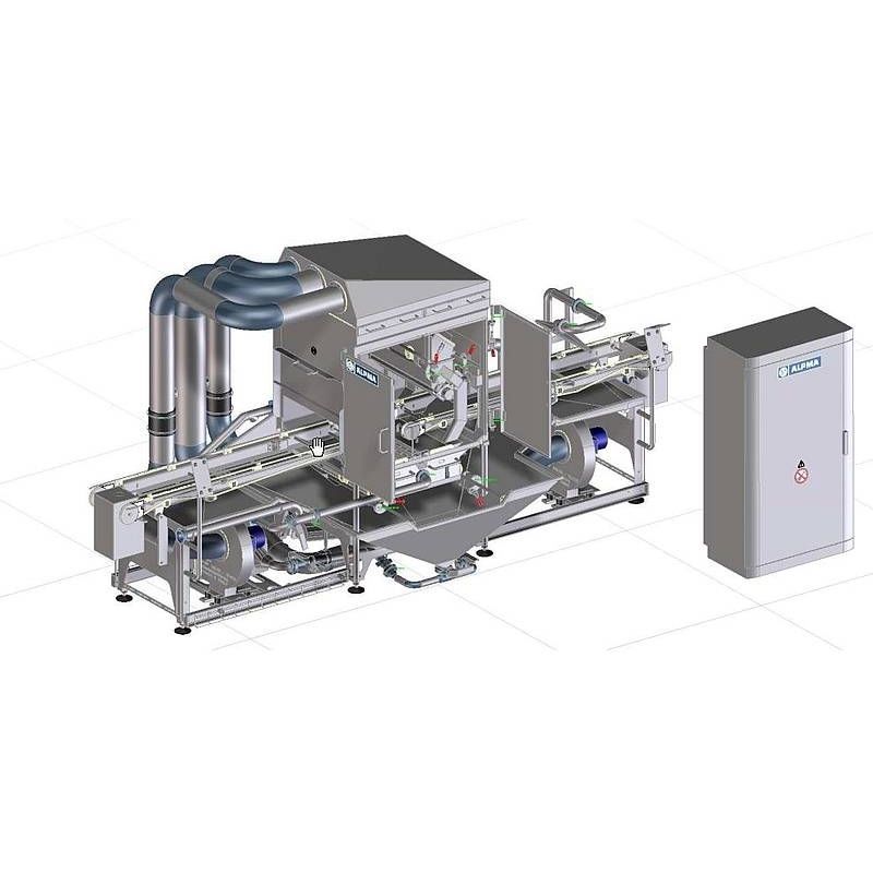 Cheese salting machine - LTH Dresden Niederlassung der ALPMA GmbH